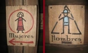 Semn toaletă Mexic – Dan Caragea